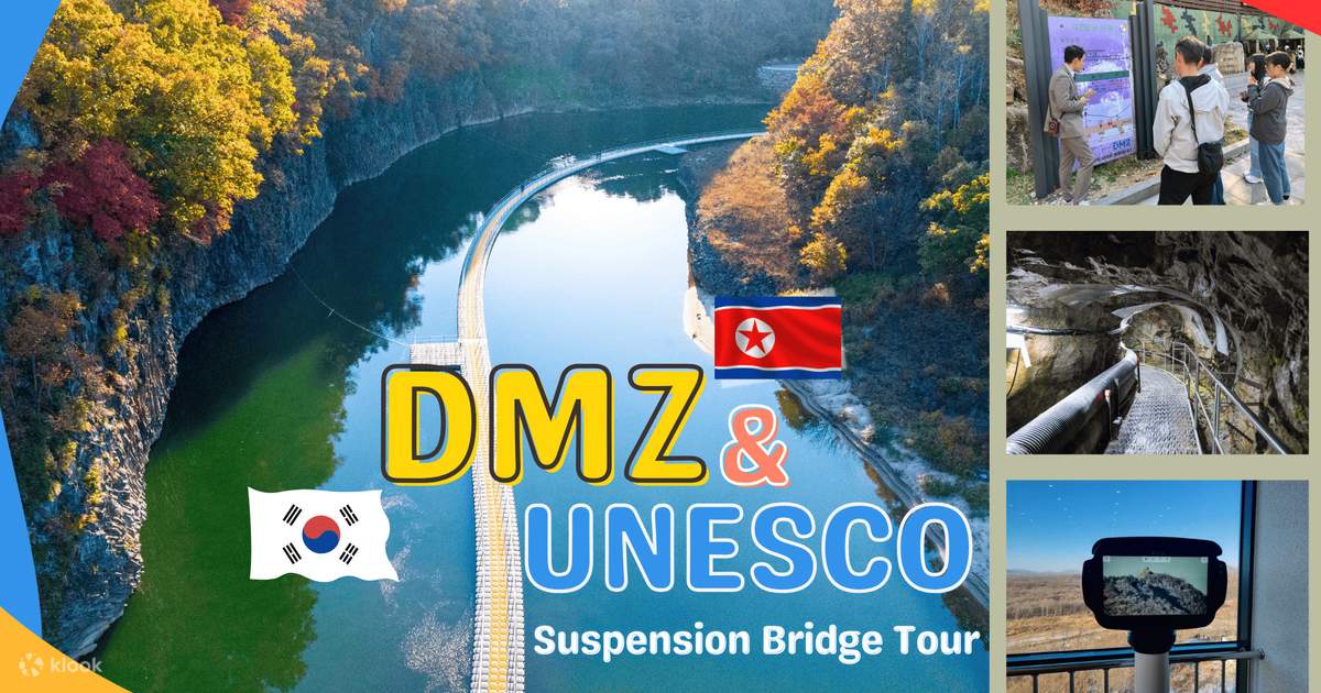 Demilitarized Zone: 2nd Tunnel + Cliffside Path DMZ Tour from Seoul - Klook